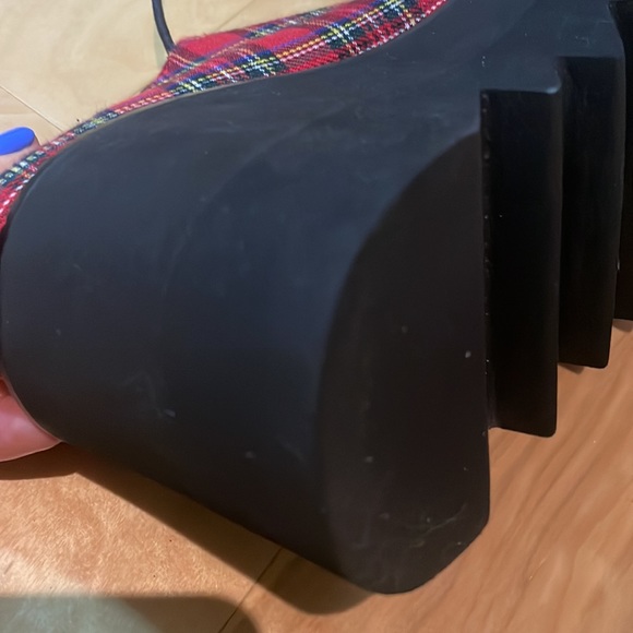 Jeffrey Campbell | Shoes | Jeffrey Campbell Boysdntcry Plaid Platform ...